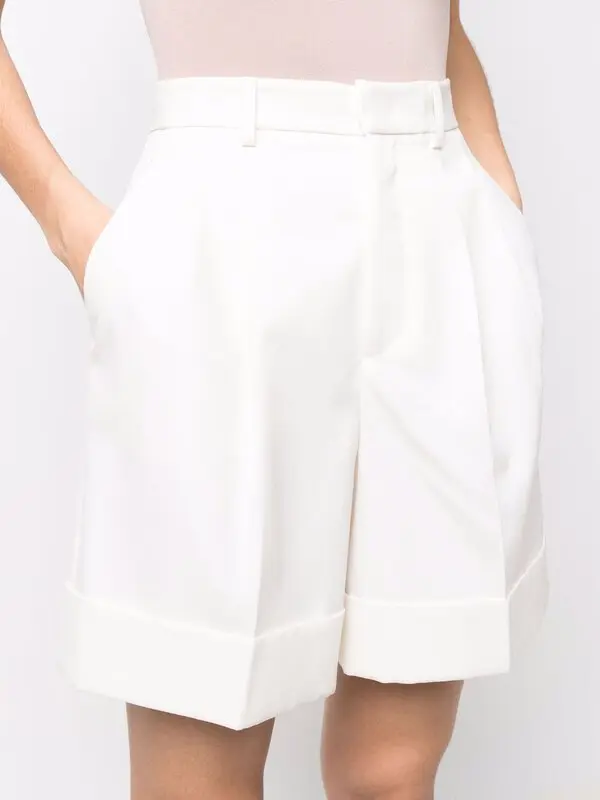 Red Valentino High-waisted Tailored Shorts