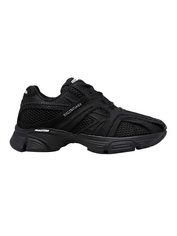 Balenciaga Phantom Low-top Sneakers - Black