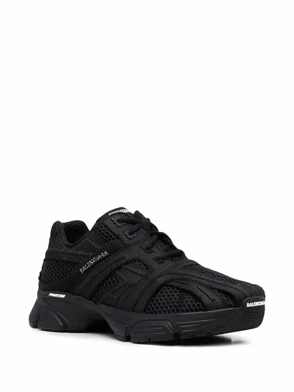 Balenciaga Phantom Low-top Sneakers - Black