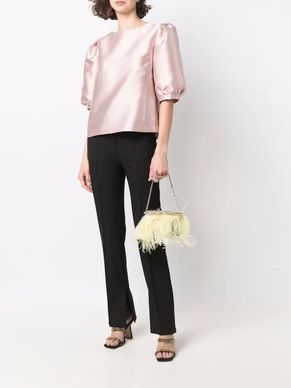 Alberta Ferretti Puff-sleeve Blouse