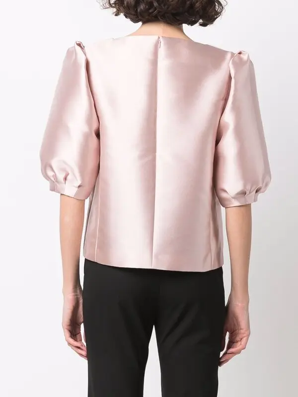 Alberta Ferretti Puff-sleeve Blouse