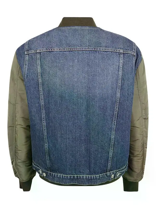 Alexander McQueen Panelled Bomber Jacket