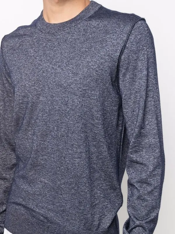 Dolce & Gabbana Silk-cashmere Blend Knitted Jumper - Blue