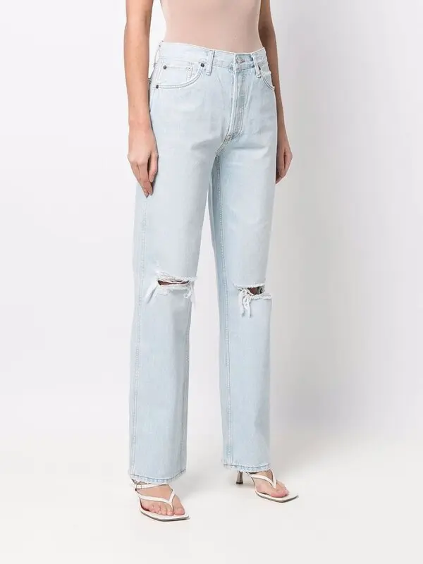 RE/DONE Wide-leg Jeans - Blue