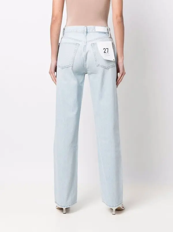RE/DONE Wide-leg Jeans - Blue