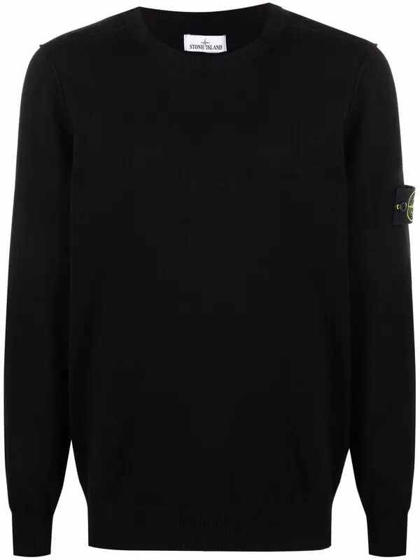 Stone Island Compass Badge Crew-neck Jumper