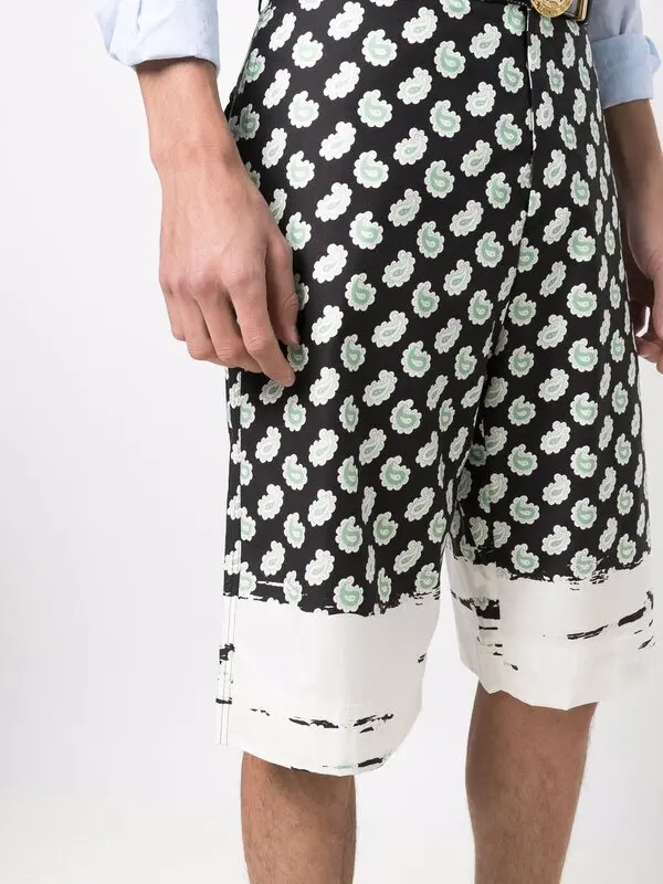 Etro Paisley-print Bermuda Shorts