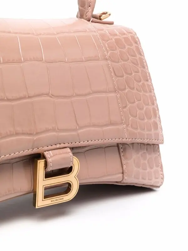 Balenciaga Crocodile Effect Tote Bag