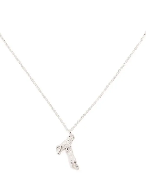 LOVENESS LEE T Alphabet Necklace - Silver