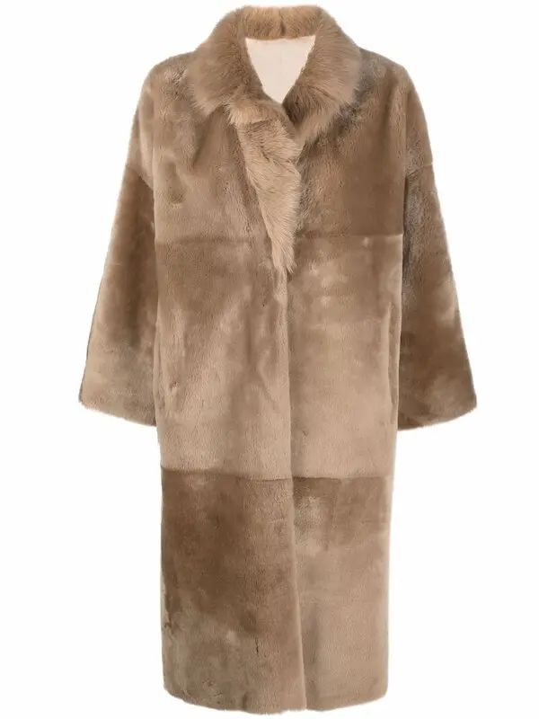 LISKA Reversible Shearling Coat