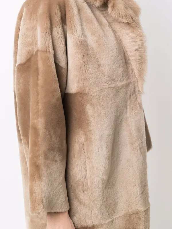 LISKA Reversible Shearling Coat