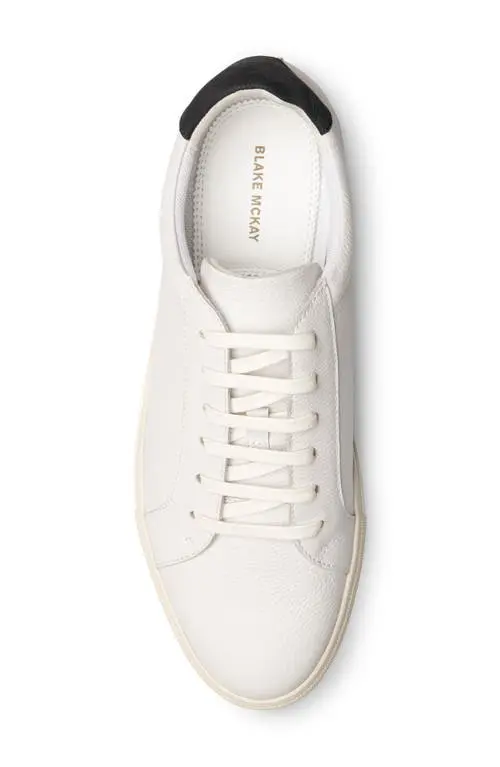 BLAKE MCKAY Jay Low Top Sneaker - White/navy