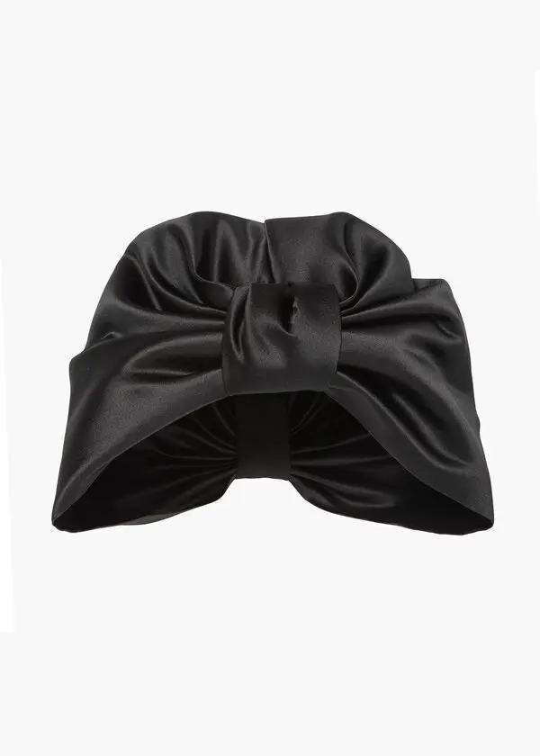 JENNIFER BEHR Sasha Turban - Black