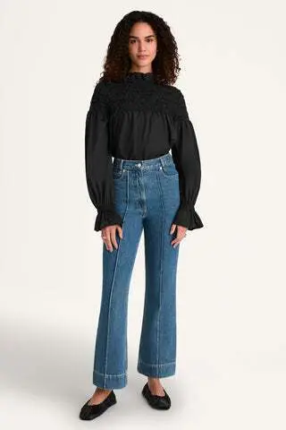 Merlette Majorelle Blouse - Black