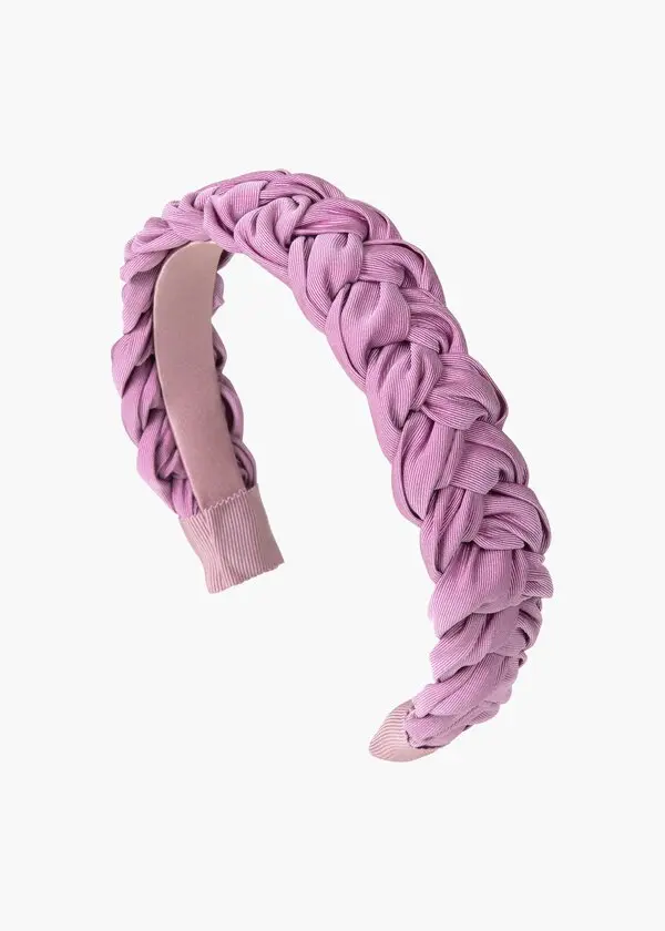 JENNIFER BEHR Lori Headband In Silk Faille