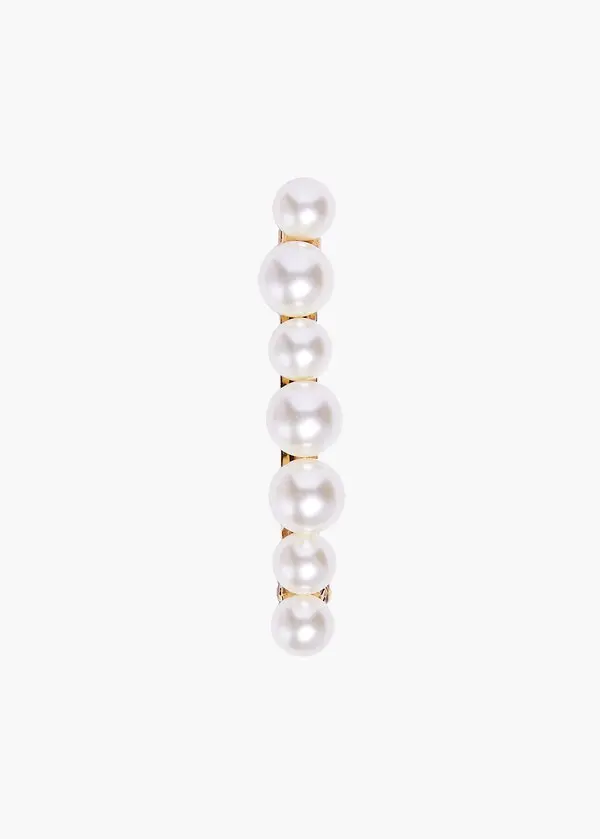 JENNIFER BEHR Gretel Pearl Barrette - Gold