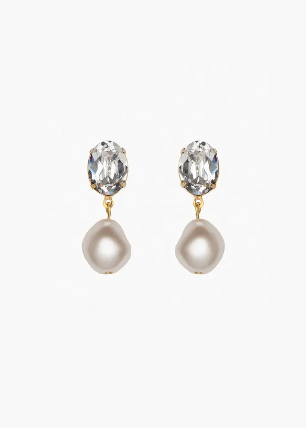 JENNIFER BEHR Tunis Earrings - Diamond