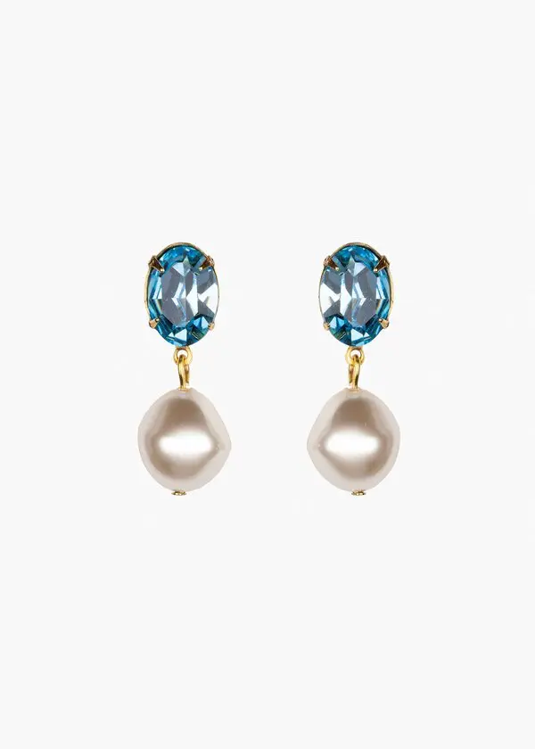 JENNIFER BEHR Tunis Earrings - Pool
