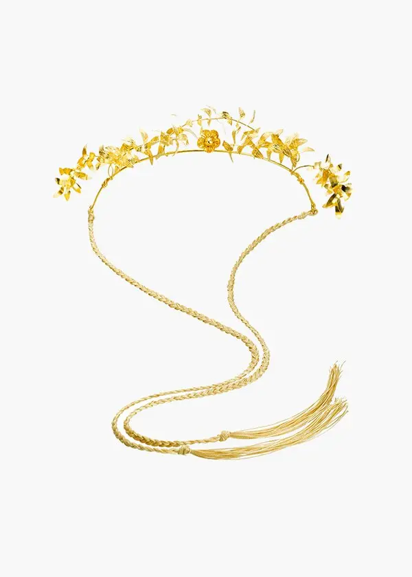 JENNIFER BEHR Frieda Tiara - Gold