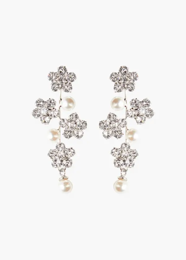 JENNIFER BEHR Aria Earrings - Crystal