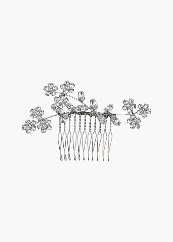 JENNIFER BEHR Violet Comb - Crystal