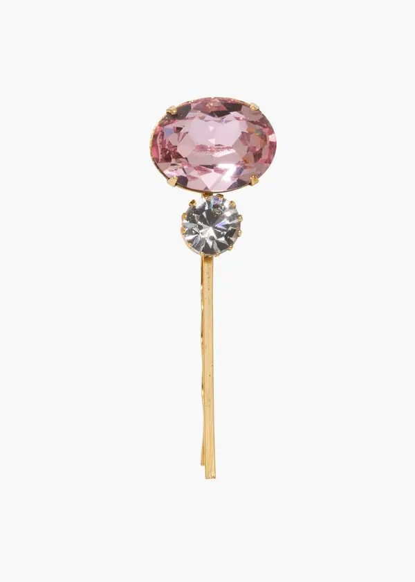 JENNIFER BEHR Gemma Bobby Pin - Light Rose