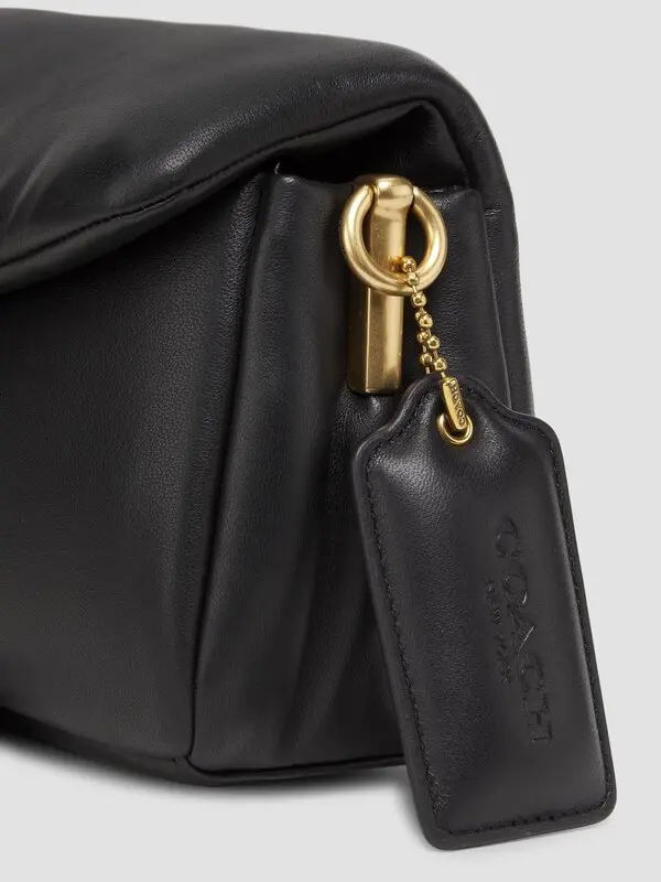 COACH Pillow Tabby 26 Leather Shoulder Bag - Black