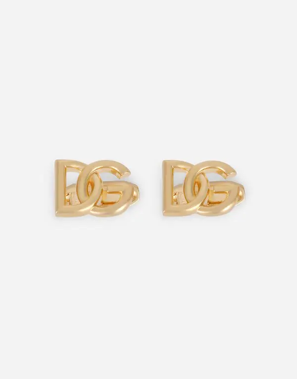 Dolce & Gabbana Cufflinks With Dg Logo - Gold