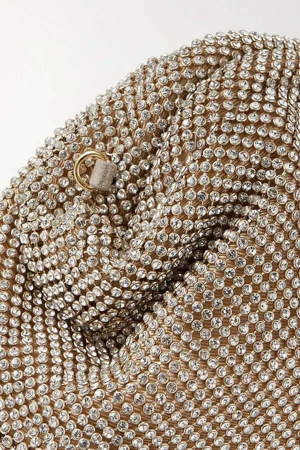 LOEFFLER RANDALL Doreen Crystal-embellished Shoulder Bag