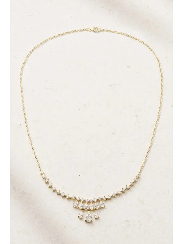 ANITA KO Daphne 18-karat Diamond Necklace