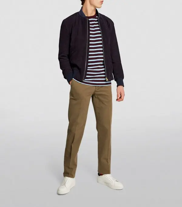 Paul Smith Suede Bomber Jacket