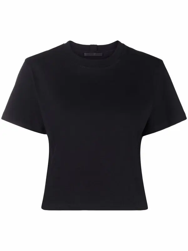 Helmut Lang Core Logo Cropped T-shirt
