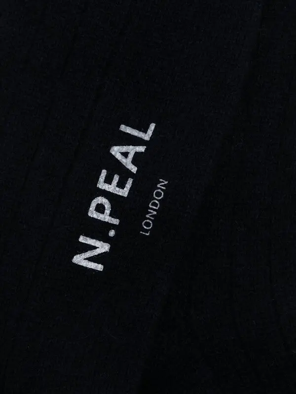 N.peal Logo-print Cashmere Ankle Socks