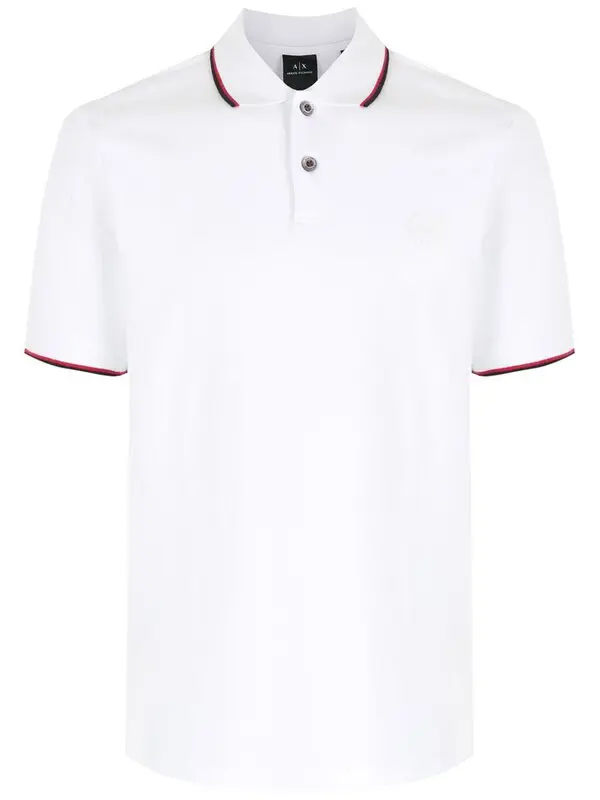 Armani Exchange Logo-print Polo Shirt