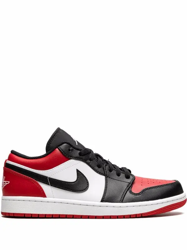 JORDAN Air 1 Low B Toe Sneakers - Red