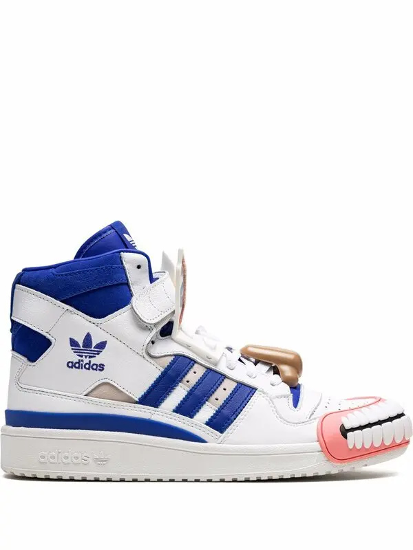 Adidas X Kerwin Frost Forum Hi Humanarchives Sneakers - White