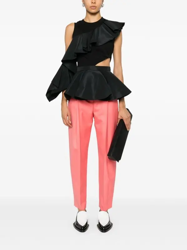 Alexander McQueen Pleat-detail Trousers