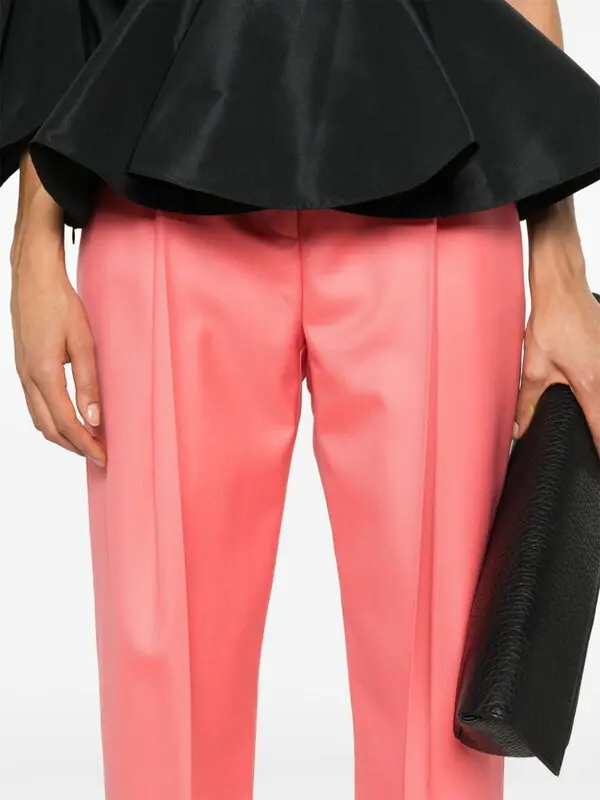 Alexander McQueen Pleat-detail Trousers