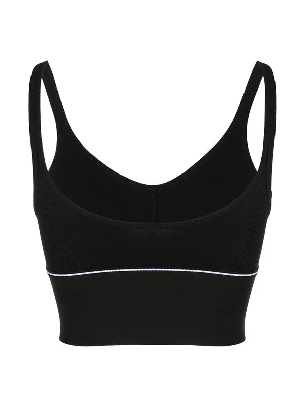 Alexander Wang Logo Elasticated-hem Bra