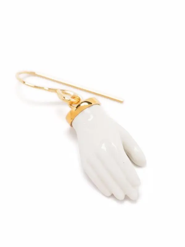 ANDRES GALLARDO Little Hand Pendant Earrings