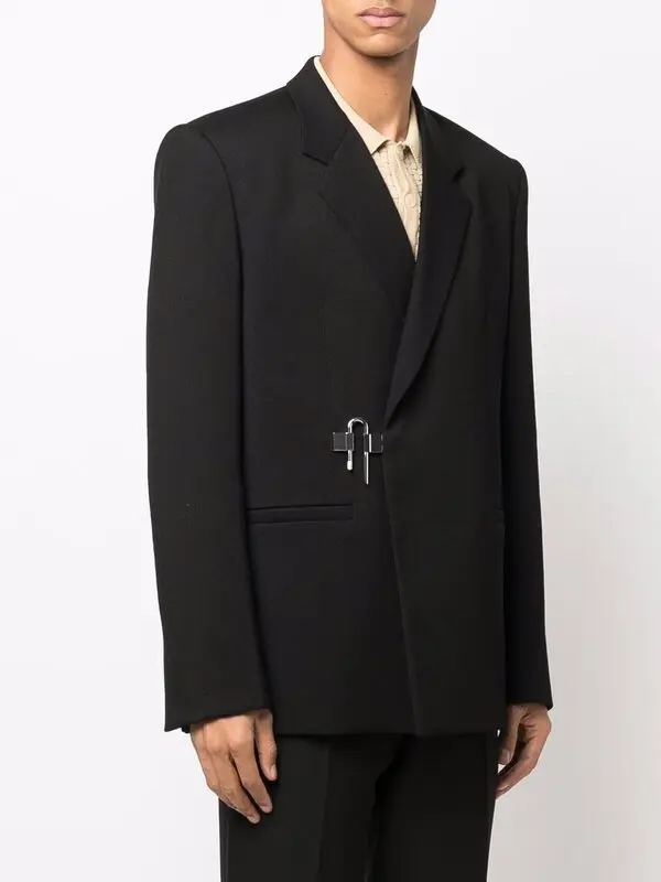 Givenchy Padlock Double-breasted Blazer