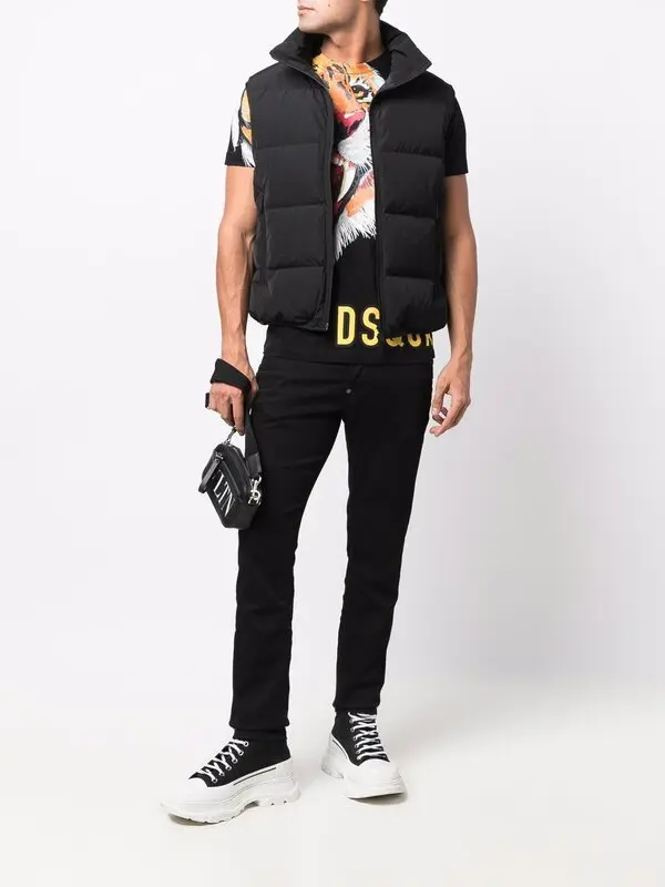 Dsquared2 Logo-print Padded Gilet