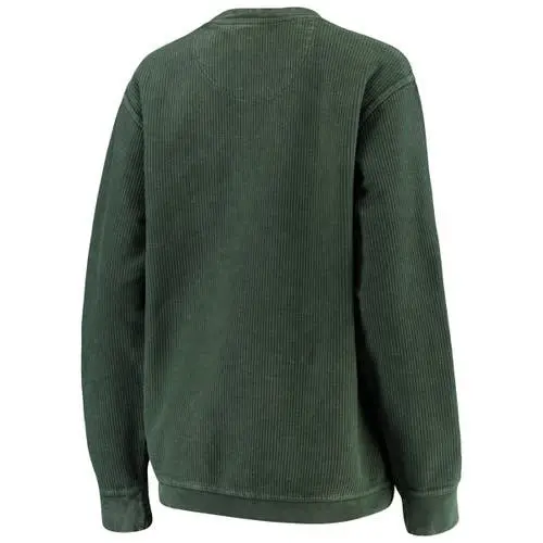PRESSBOX Oregon Ducks Comfy Cord Vintage Wash Basic Arch Pullover Sweatshirt