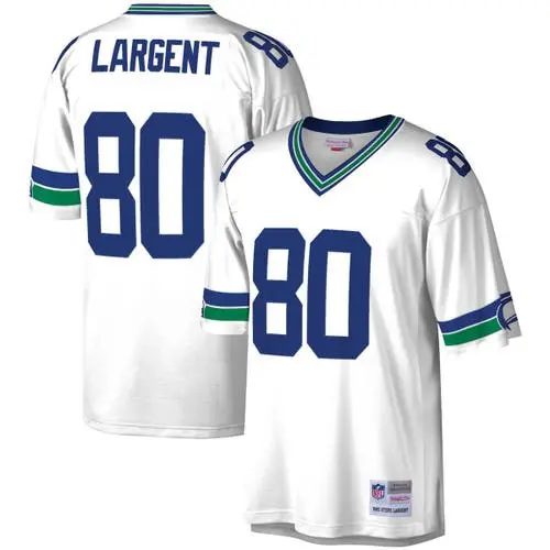 Mitchell & Ness Steve Largent Seattle Seahawks Legacy Replica Jersey - White