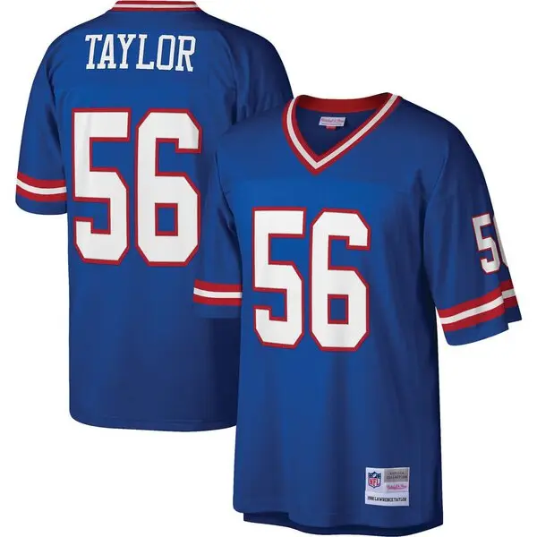 Mitchell & Ness Lawrence Taylor 1986 Retired Player Replica Jersey - Royal