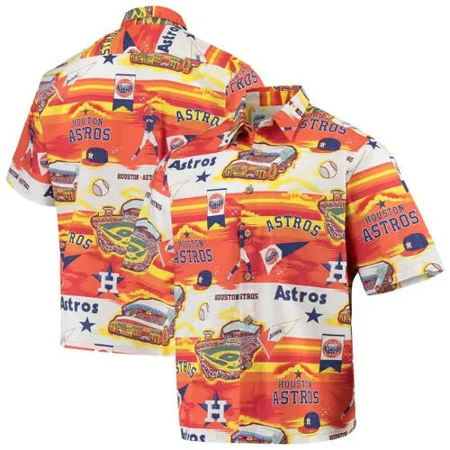 Reyn Spooner Houston Astros Scenic Button-up Shirt
