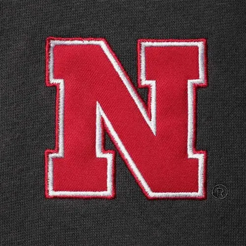 COLOSSEUM Nebraska Huskers Tortugas Logo Quarter-zip Jacket - Charcoal