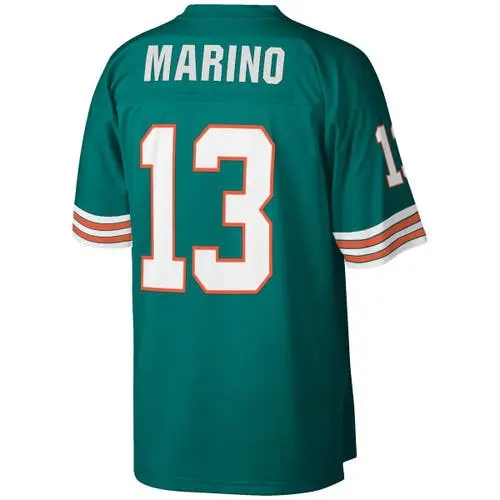 Mitchell & Ness Dan Marino Miami Dolphins 1984 Retired Player Replica Jersey - Aqua