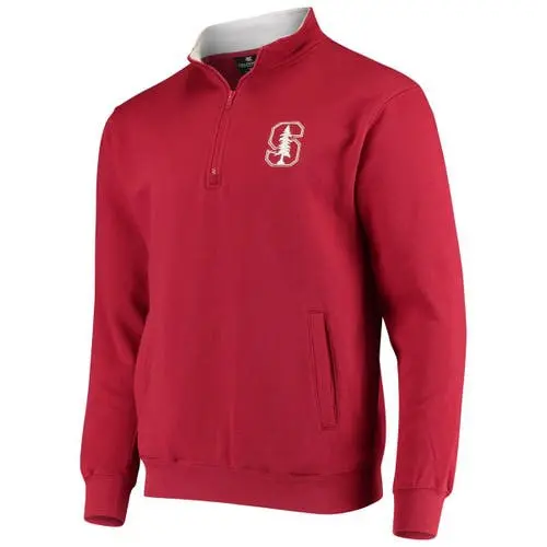 COLOSSEUM Stanford Tortugas Logo Quarter-zip Jacket