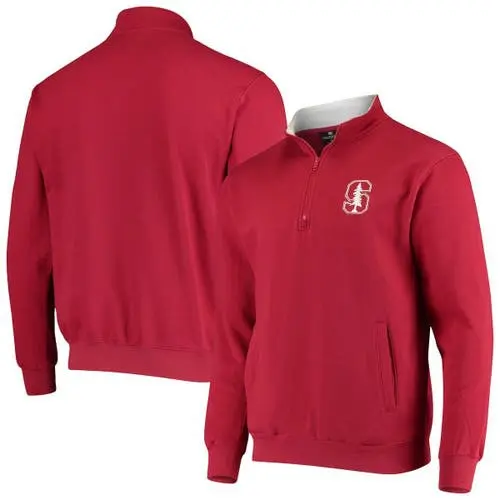 COLOSSEUM Stanford Tortugas Logo Quarter-zip Jacket